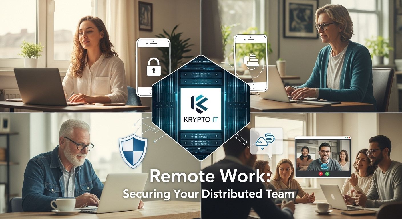 Remote Work: Securing Your Distributed Team - Krypto IT Managed Cyber Security