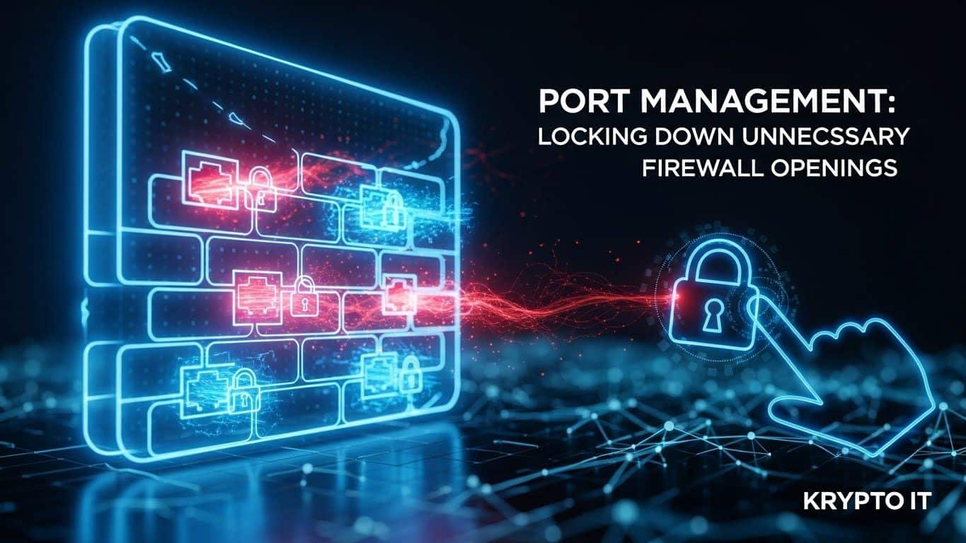 Port Management: Locking Down Unnecessary Firewall Openings - Krypto IT ...